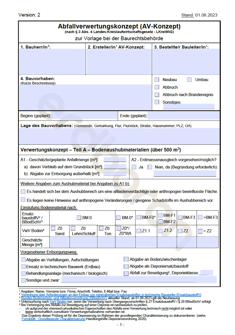 Probenahmeprotokoll LAGA PN 98 | Word | PDF | Mobile APP